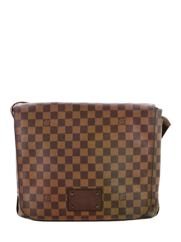 LOUIS VUITTON Damier Messenger Bag - Brown