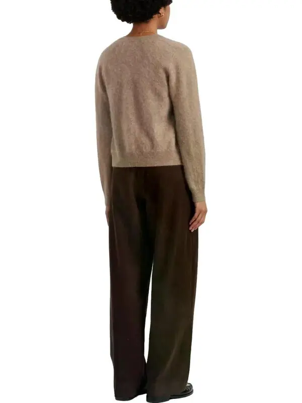 Chinti & Parker Cashmere Button-front Cardigan - Neutrals