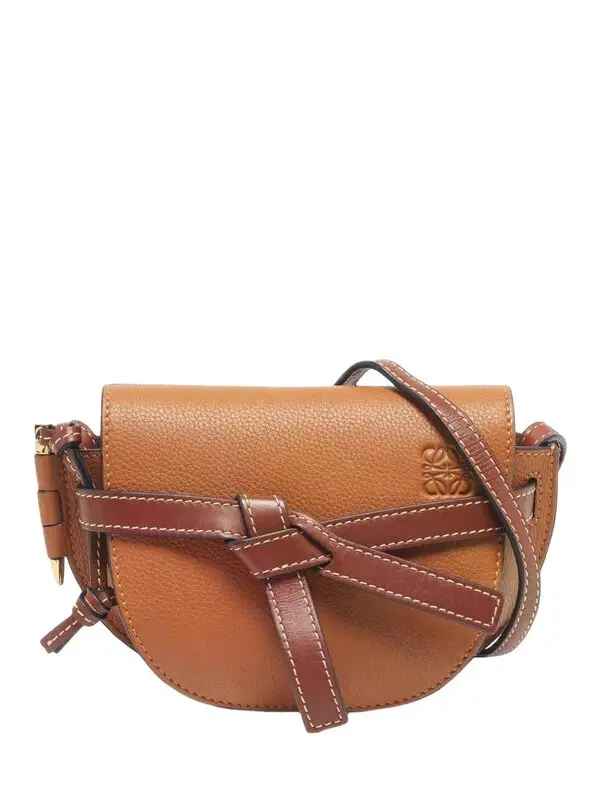 Loewe Mini Gate Cross Body Bag - Brown