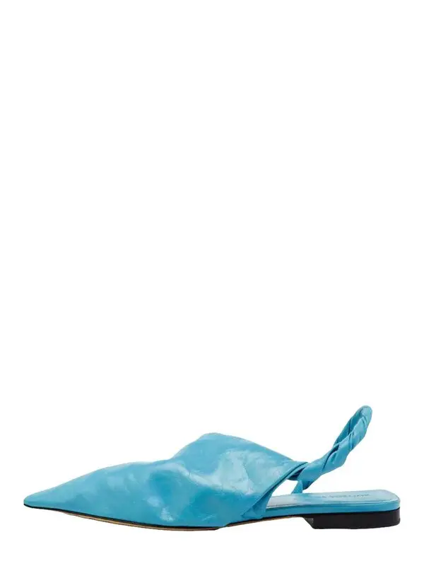 Bottega Veneta Pointed-toe Ballet Flats - Blue