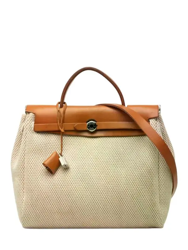 Hermès Herbag Pm Satchel - Neutrals