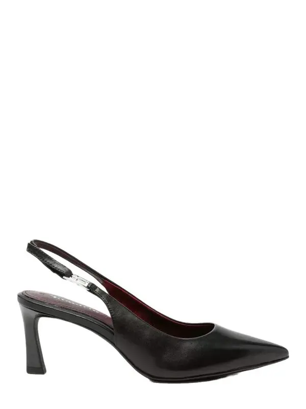 TAMARIS Pointed-toe Slingback Heeled Pumps - Black