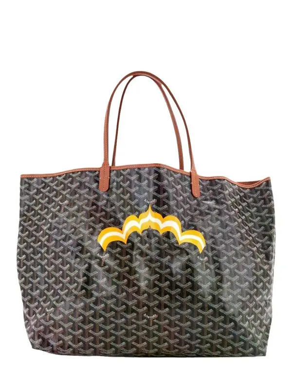 Goyard Saint Louis Printed Coated Canvas Gm Tote Bag - Brown