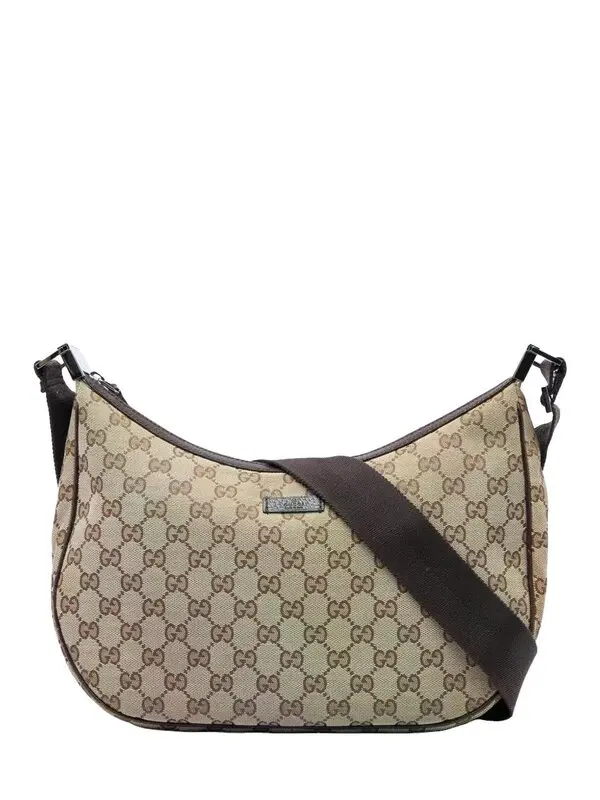 Gucci Gg Canvas Crossbody Bag - Neutrals