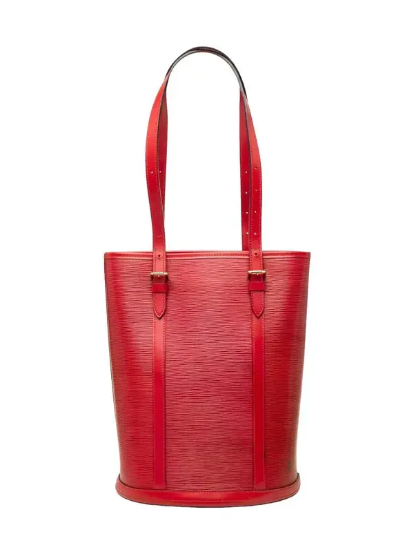 LOUIS VUITTON Epi Leather Gm Bucket Bag - Red