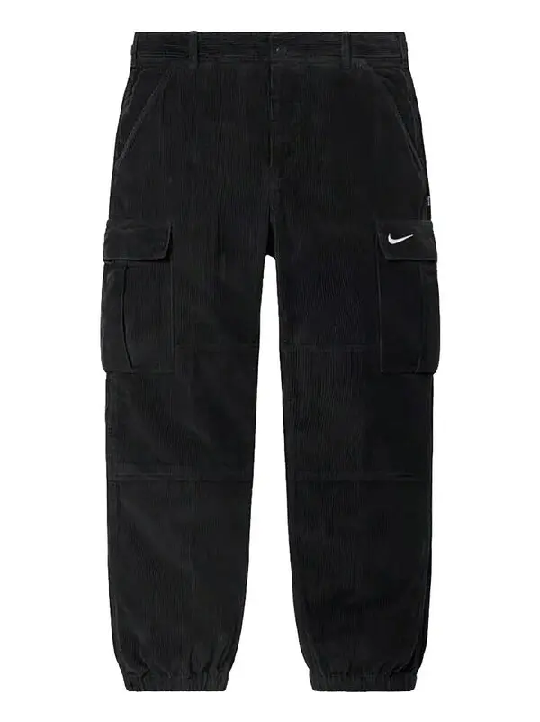Supreme Arc Corduroy Cargo Pants - Black