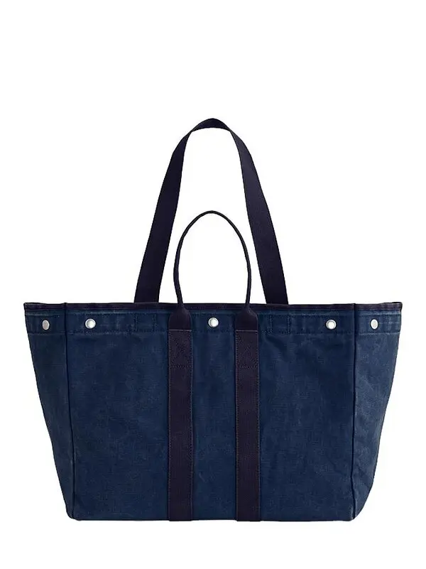 ALEX MILL Canvas Tote Bag - Navy