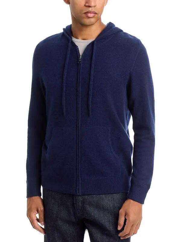 Bloomingdale'S Cashmere Hoodie - Navy