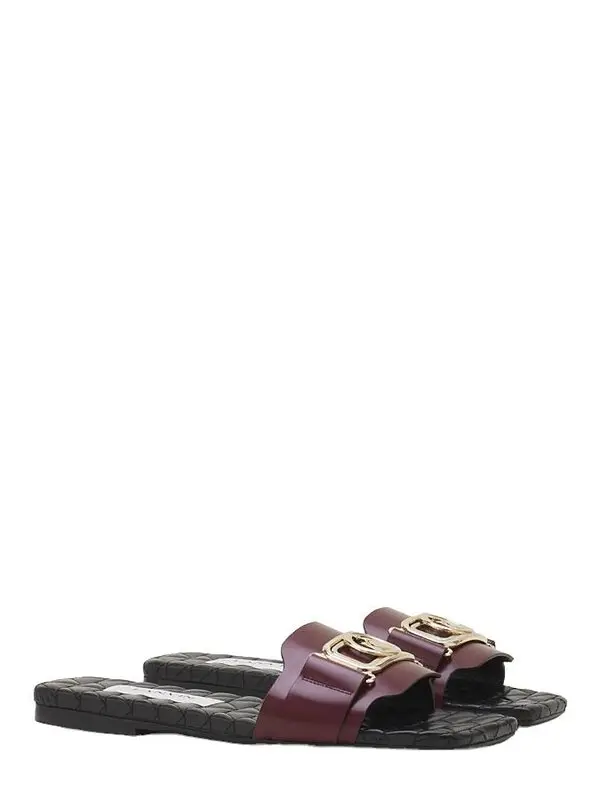 LANVIN Mother & Daughter Flat Mules - Bacchus