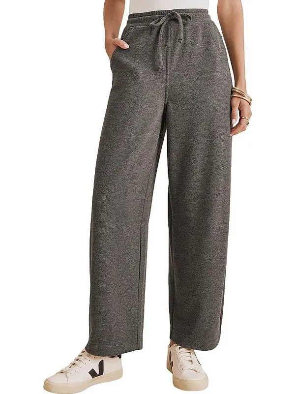 Splendid Marlow Tailored Drawstring Pants - Charcoal