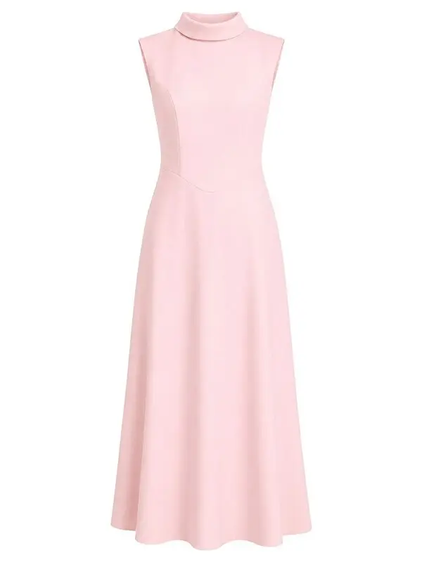 BAIJAN Rose Cloud Maxi Dress - Pink