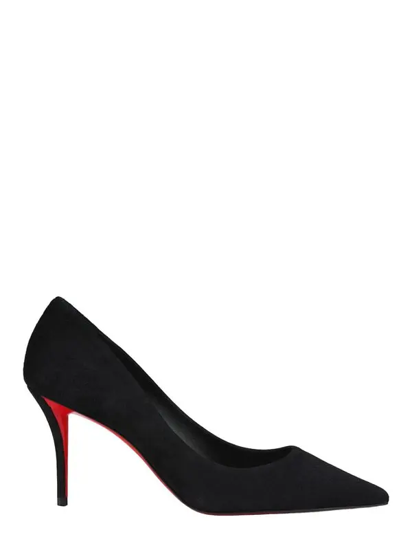 CHRISTIAN LOUBOUTIN Suede Pumps - Black