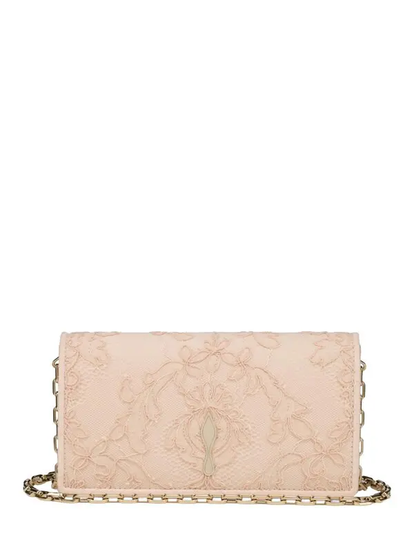 CHRISTIAN LOUBOUTIN Bettina Clutch Bag - Beige