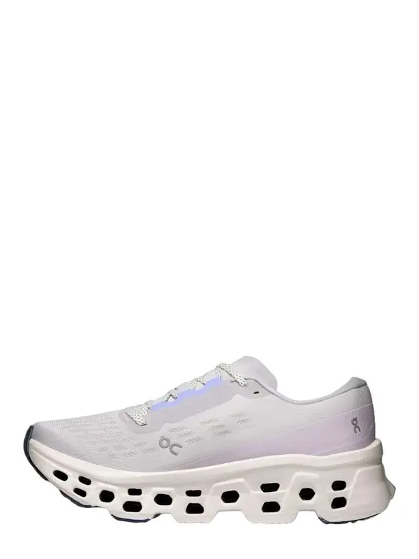 On Cloudmonster 3 Wide Sneakers - Frost/ivory