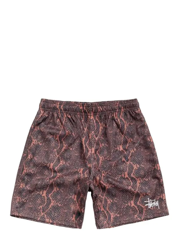 StÜssy Basic Mesh Shorts - Snake