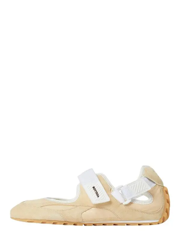 Bottega Veneta Orbit Flash Mary Jane Sneaker - String/tufo
