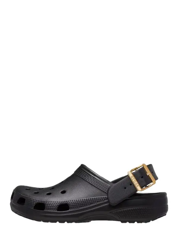 CROCS Classic Clog Metallic Buckle - Black