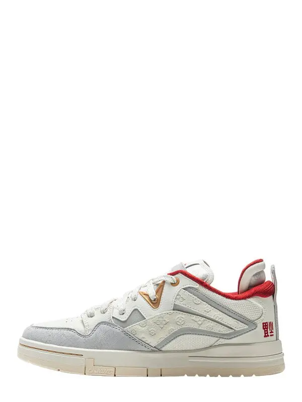 LI-NING Wave Pro Sneakers - White/red