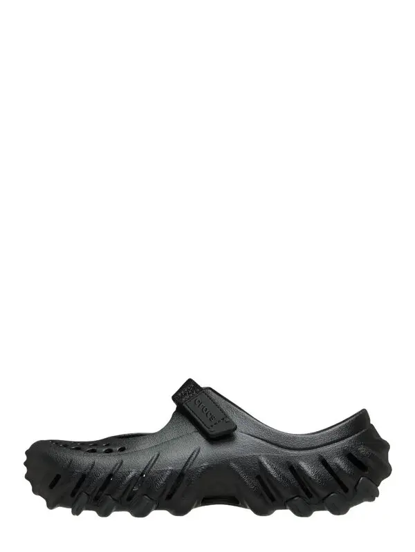 CROCS Echo Mary Jane Slides - Black