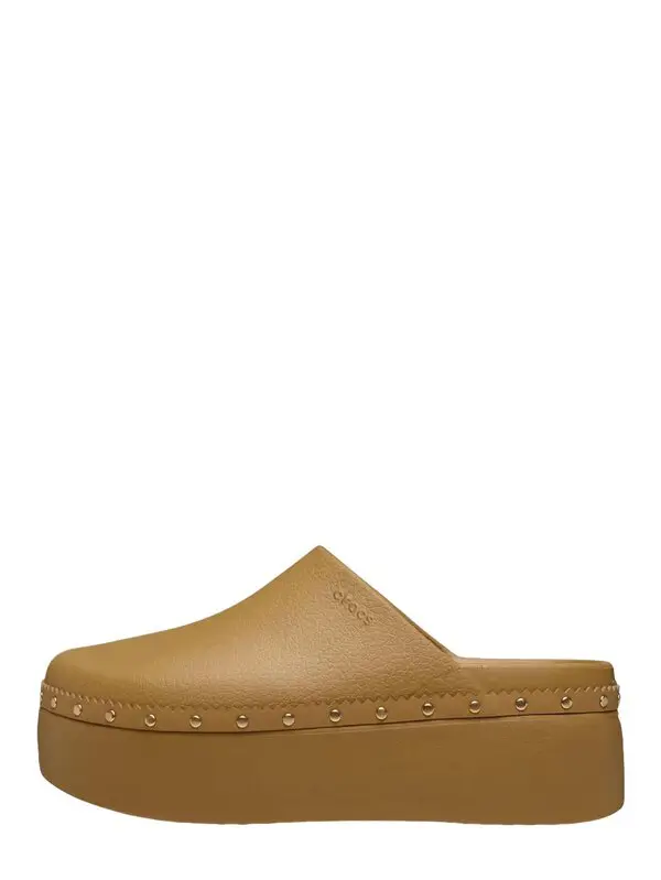 CROCS Platform Studded Clog - Umber