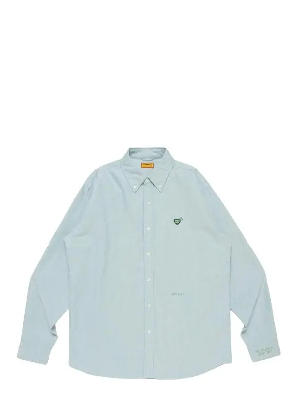 HUMAN MADE Oxford Bd Shirt - Green