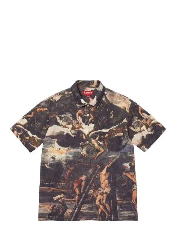 Supreme Fw26 Crucifixion Polo - Multicolor