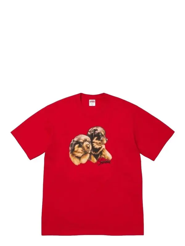 Supreme Fw26 Puppies T-shirt - Red