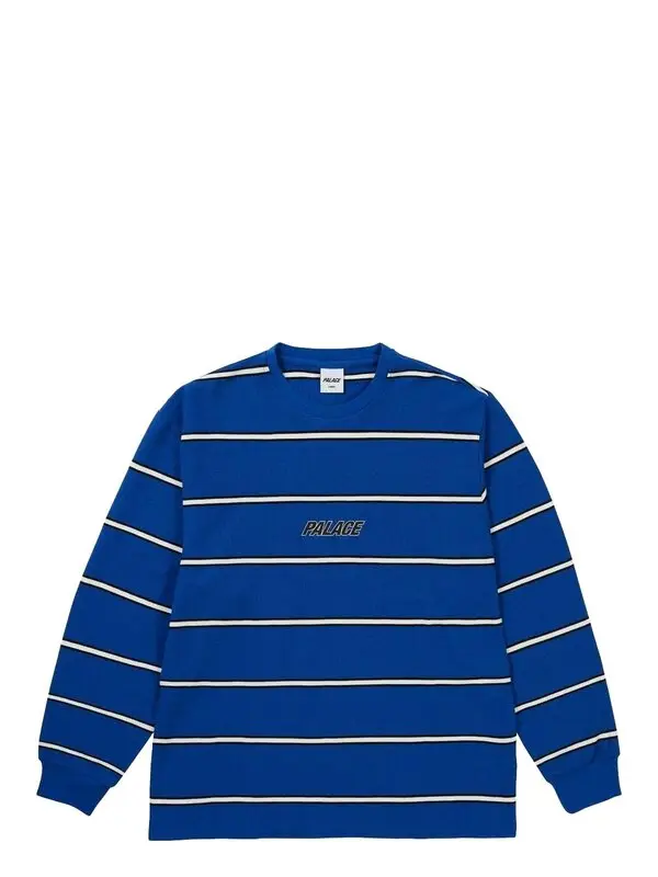 PALACE Duo Stripe T-shirt - Classy Blue