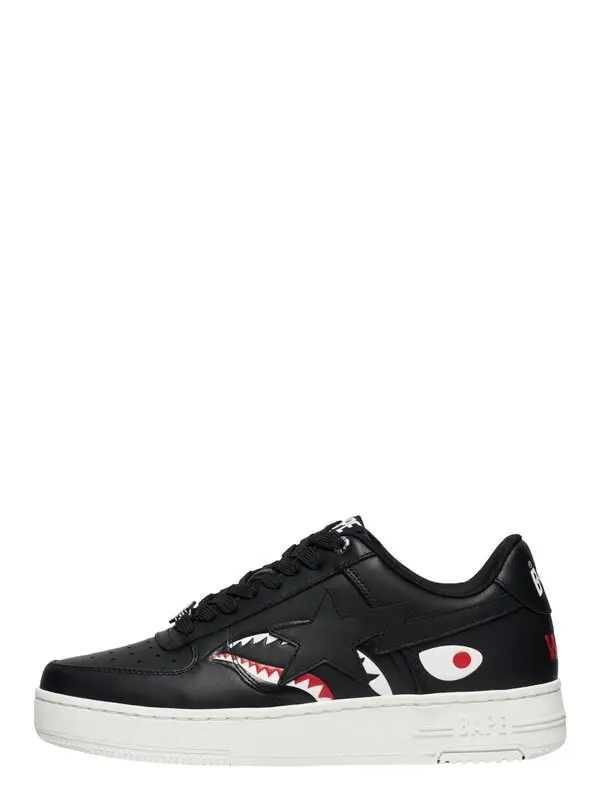 A BATHING APE Shark Sta - Black