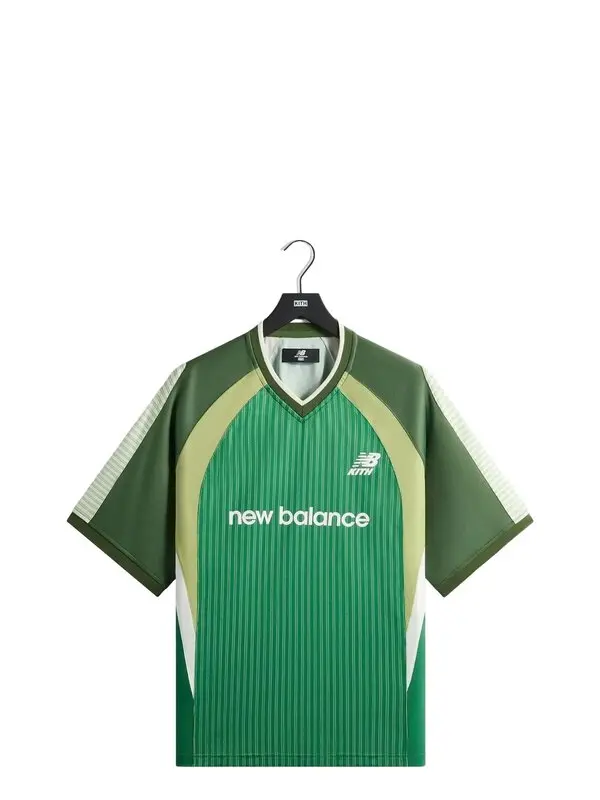 Kith X New Balance Mesh Chase Jersey - Spring Juniper