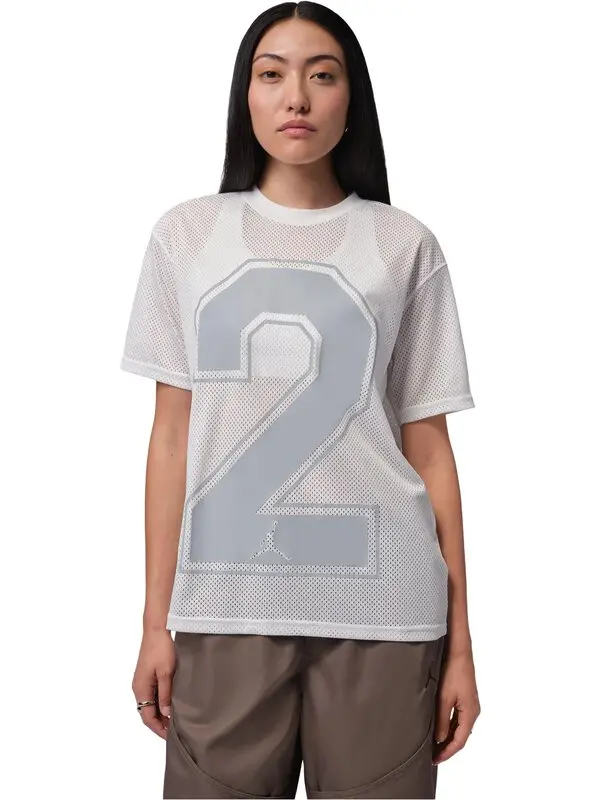 JORDAN Flight Girlfriend T-shirt - Summit White