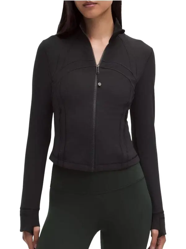 Lululemon Define Cropped Jacket Nulu - Black
