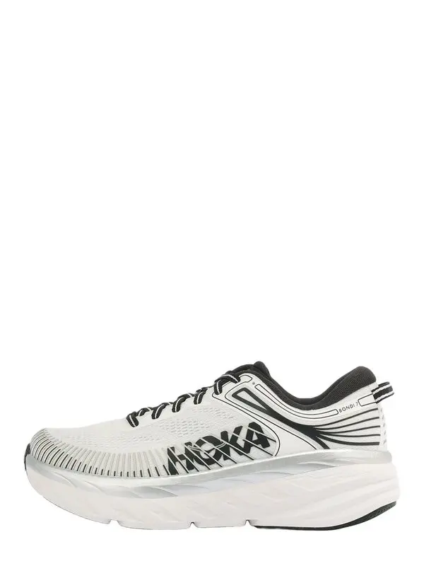 Hoka One One Bondi Sneakers - White/black