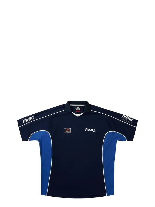 PALACE Golf Mesh Polo Shirt - Navy
