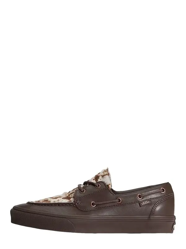 VANS 2-eyelet Boat Shoe Pony Hair - Brown