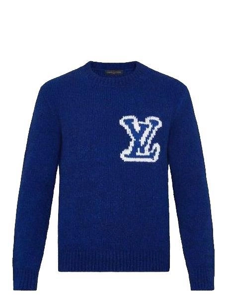 LOUIS VUITTON Pullover Sweater - Blue