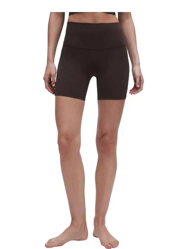 Lululemon Align High-rise Short 6 - Espresso Brown