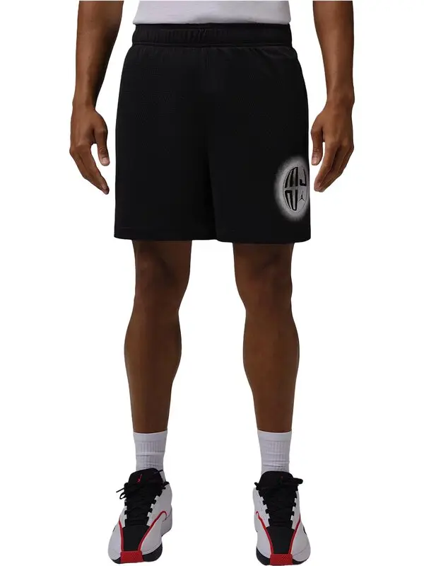 JORDAN Sport Dri-fit Mesh Shorts - Black