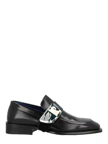 Burberry Patent Leather Loafers - Black