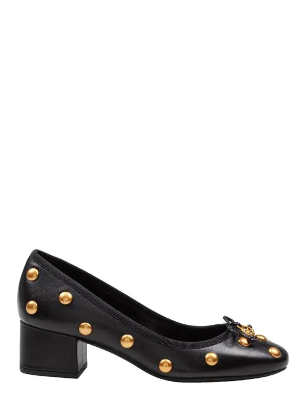 Michael Kors Studded High Heel Pumps - Black