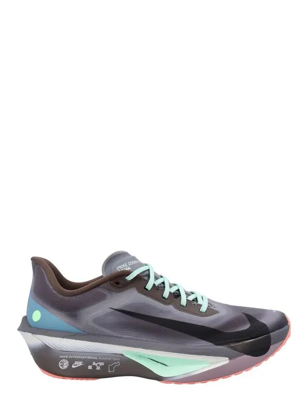 Nike Zoom Fly 6 Running Trainers In Technical Mesh With Swoosh Logo - Brown
