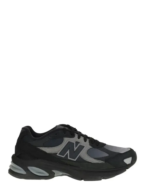 NEW BALANCE 2010 Low Top Sneakers In Leather, Mesh, And Nubuck - Black