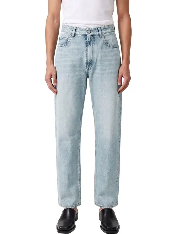 MAISON MARGIELA Five-pocket Straight Leg Jeans In Cotton Denim - Blue