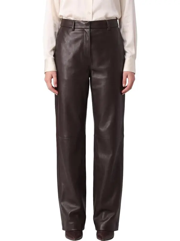 Max Mara Sospiro High-waisted Wide-leg Trousers - Brown