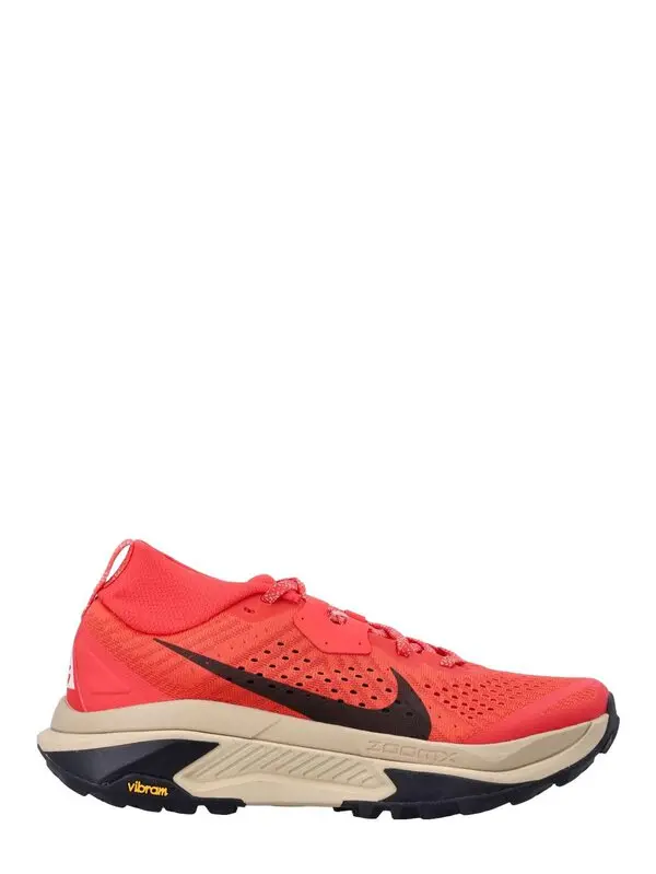 Nike Zegama Trail Running Sneakers With Vibram Sole - Red