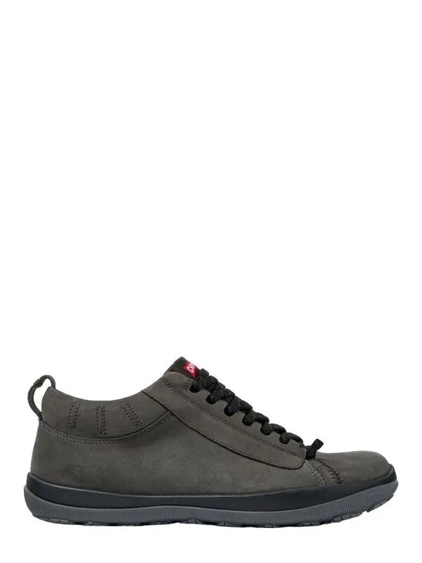 Camper Peu Pista Gm Outdoor Ankle Boots In Nubuck And Gore-tex - Grey