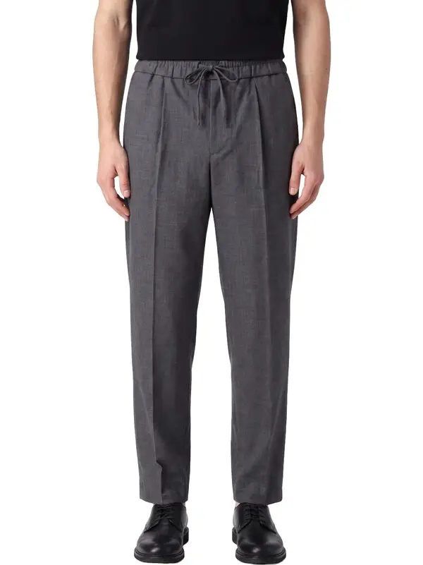 AMI Paris Cotton Trousers - Grey