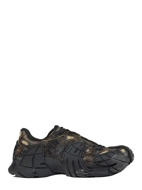 Camper Tormenta Crackled Leather Trainers - Multicolor