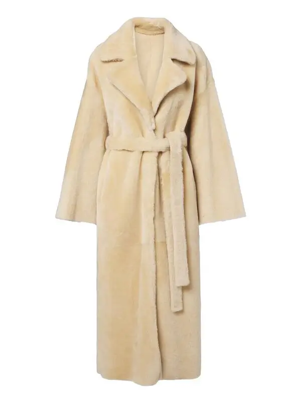 ARMA Rien Wrap Coat - Beige