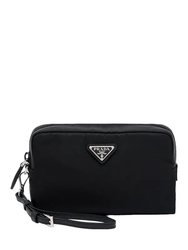Prada Micro Re-nylon Pouch - Black